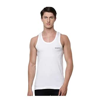 INNERO Cotton Vest for Men | Classic Comfortable Sleeveless Men's Sando ...
