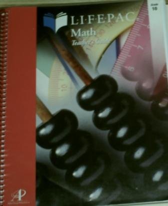 LifePac 10th Grade Math Teacher's Guide: unknown author: Amazon.com: Books
