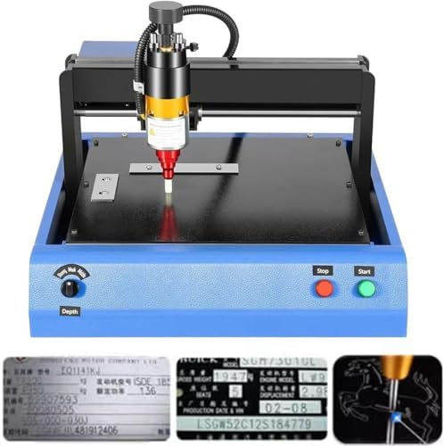 Amazon.com: Electric Metal Marking Machine Steel Plate Engraving ...