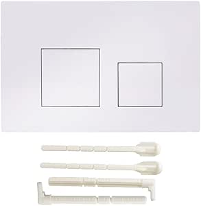 Dual Flush Plate, Dual Flush Actuator Plate With Square Push Buttons ...