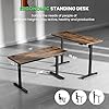 Amazon.com: SIAGO Electric Standing Desk - 55 x 24 Inch Sit Stand Up ...