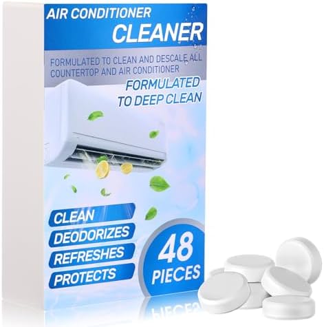 Swiffen 48 Pcs AC Drain Pan Tablets Drain Line Cleaner Air Conditioner ...
