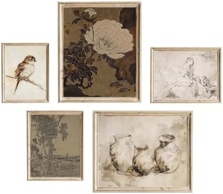 Amazon.com: Vintage Rustic Wall Decor: Aesthetic Farmhouse Botanical ...