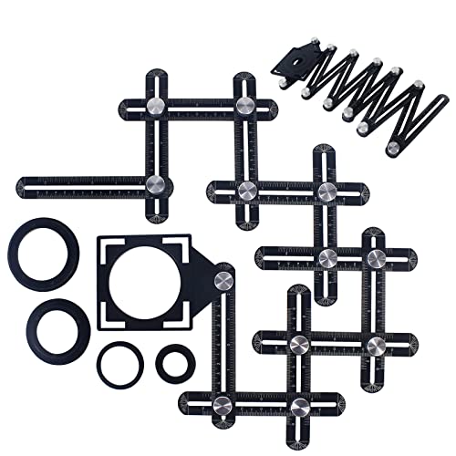 Snapklik.com : WiseWater 12 Sided Multi Angle Measuring Ruler ...