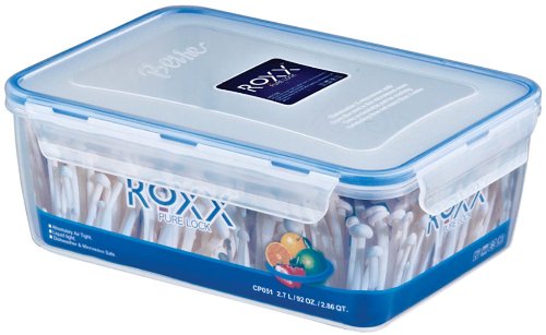 Buy Roxx Rectangular Container, 2.7 litres Online at Low Prices in ...