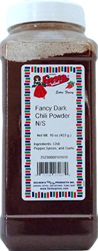Amazon.com : Bolner's Fiesta Extra Fancy Dark Chili Powder, 16 Oz ...