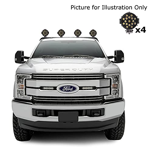 Buy Black Horse Atlas Roll Bar Kit RB-BA15B-PLB Comes with 2 Sets of 7 ...