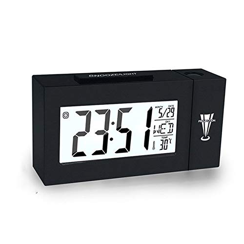 Buy F FABOBJECTS® nz Alarm Clock Projection Alarm Clock Indoor LCD ...