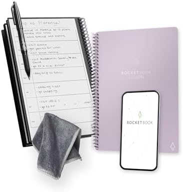 Rocketbook Fusion Smart Reusable Notebook - Calendar, To-Do Lists, and ...
