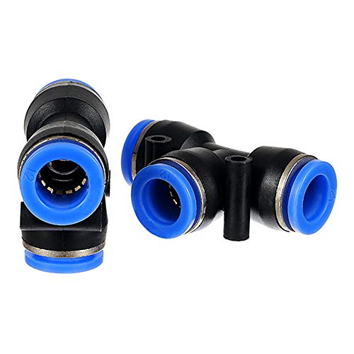 Snapklik.com : Metalwork Push To Connect Tee Union Fitting, 5mm X 5mm X ...
