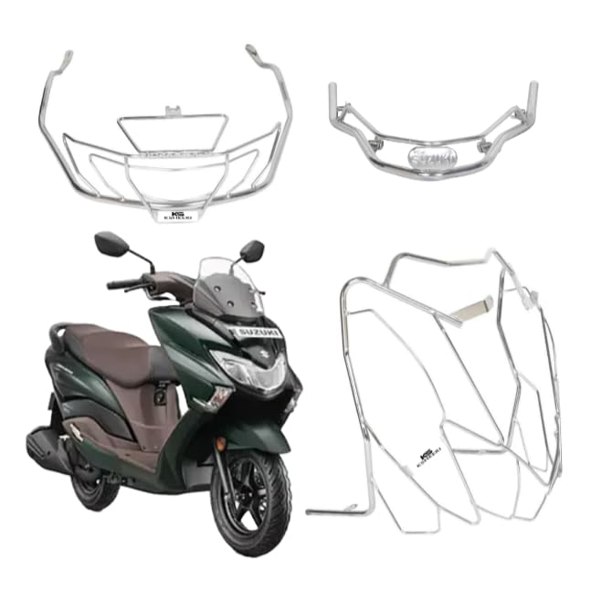 KSHEERI Burgman 125 Body Kit Chrome Crash Guard Suitable For Suzuki ...
