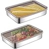 Les-Theresa 2Pcs Bacon Box For Fridge, Deli Meat Containers With Lids ...