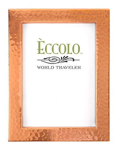 Eccolo Copper Collection Photo Frame, 5 by 7", Raised Edge Wide ...