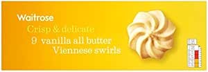 Waitrose Viennese Swirls Vanille 125g : Amazon.fr: Epicerie