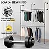 Amazon.com: Magula Industrial Pipe Clothing Rack，Moden Commercial Grade ...
