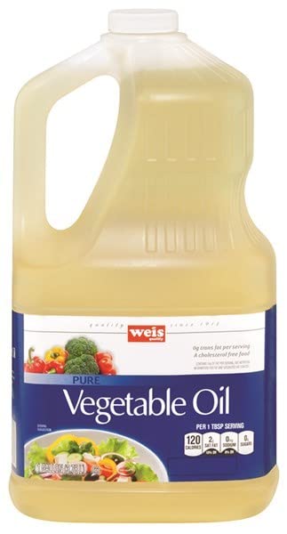 Amazon.com : Weis Quality, Vegetable Oil, 128 Fl Oz : Grocery & Gourmet ...