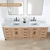 Amazon.com: Altair Design Ceres 84" Engineered Stone Vanity Top in ...