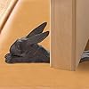 Amazon.com: Sumnacon Cast Iron Cute Rabbit Door Stop - Heavy Duty Floor ...