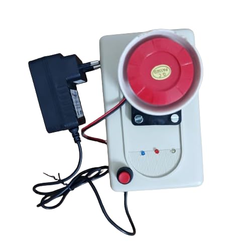 Automatic 140db Automatic Power ON Siren Alarm Warning Siren with LED ...