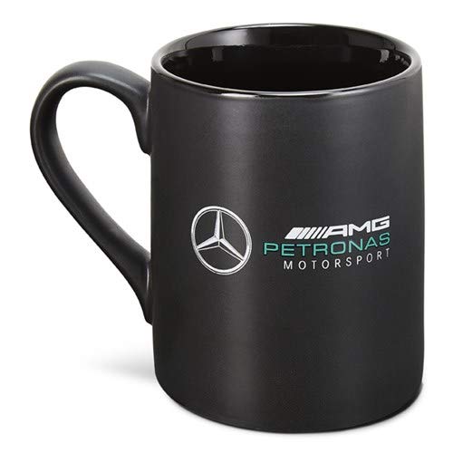 Buy Mercedes Benz AMG Petronas F1 Logo Mug Black/White (Black) Online ...