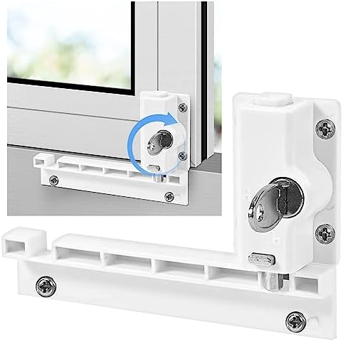 Amazon.com: HonesaLoc Sliding Glass Door Security Foot Lock, Upgraded ...