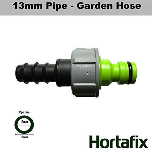 13mm Irrigation Pipe to Garden Hose Quick Connect adaptor – BigaMart