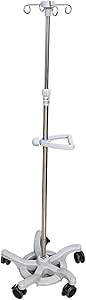 Amazon.com: Floor Movable Medical Iv Poles Stainless Steel Bottle ...