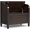 Amazon.com: SIMPLIHOME Connaught Entryway Storage Bench - 30 inch Wide ...