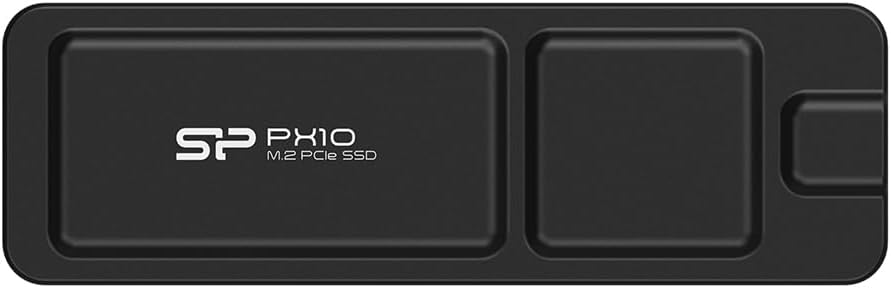 SP Silicon Power PX10, 512GB Portable SSD Up to 1050MB/s, Compact ...