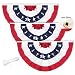 Amazon.com : GOAUS 3x6 Ft American Bunting Flags with grommets&zip ties ...