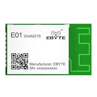 Amazon.in: Buy EBYTE nRF24L01P 2.4GHz RF Module SPI 27dBm Long Distance Transmitter E01-2G4M27S ...