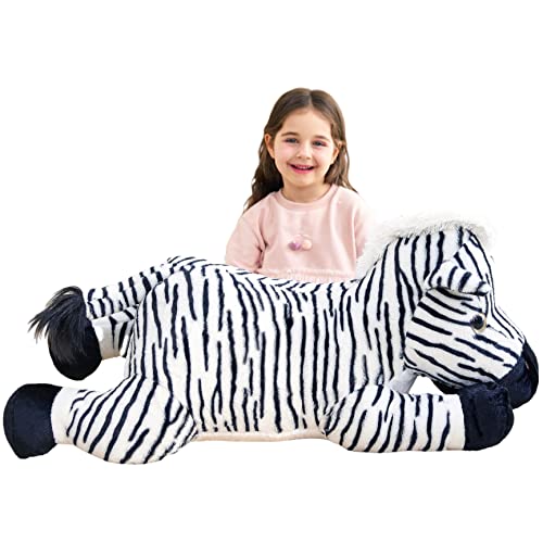 Get Ready to Go Wild: Top 10 Large Zebra Stuffed Animals - Furry Folly