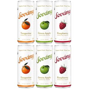 Amazon.com: Sovány Flavored Sparkling Water, Variety Pack, Seltzer Water Drinks, USDA Organic ...