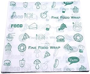 FINE FOOD WRAP Food Wrapping Paper Roll | Roti Wrap | Food Grade | Non ...