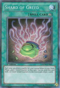 Amazon.co.jp: 遊戯王カード 英語版 Shard of Greed/強欲なカケラ PHSW-EN057SCR : おもちゃ