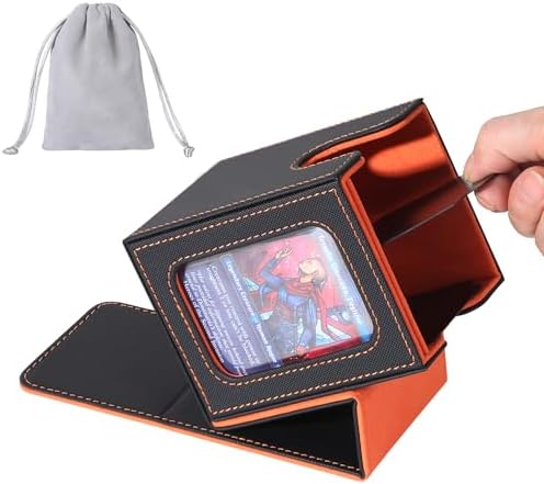 Amazon.com: AFIING MTG Deck Box for Commander Display,Card Deck Box ...