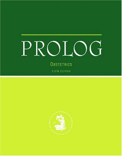 Prolog: Obstetrics: 9781932328431: Medicine & Health Science Books ...