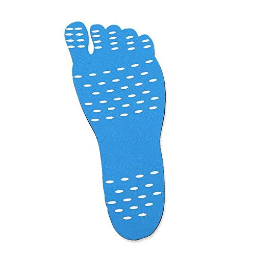 Buy 1Pair Beach Foot Pads,Stick on Soles,Invisible Shoes,Stick-on Foot ...