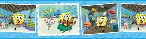 Spongebob Squarepants Post Cards - Wall Paper Border - Wallpaper ...