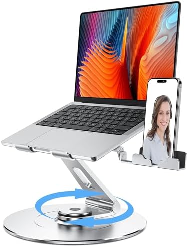 Amazon.com: StarTech.com Adjustable Laptop Stand - Heavy Duty Steel ...