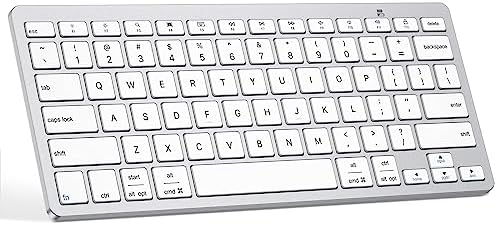 Amazon.com: Emetok Universal Bluetooth Keyboard for iPad, Upgraded BLE ...
