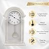 Amazon.com: Lily's Home Elegant Vintage Wall Clock Pendulum Wall Clock ...