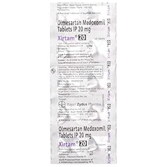Xirtam 20 - Strip of 10 Tablets : Amazon.in: Health & Personal Care