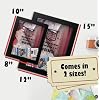 Ticket Shadow Box - Memento Frame - Large Slot on Top of Frame - Memory ...