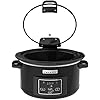 Crockpot Lift and Serve Digital Slow Cooker with Hinged Lid and ...