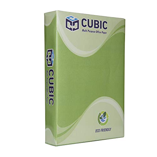Cubic Multipurpose White Copier Paper 70 GSM - A4 | 500 Papers per Ream ...