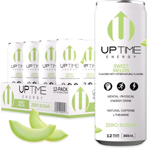 Amazon.com : UPTIME Energy Drink, Strawberry Dragon Fruit Cane Sugar ...
