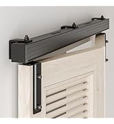 Amazon.com: AONAYIOA 96"/8FT Ceiling Mount Box Rail Barn Door Hardware ...