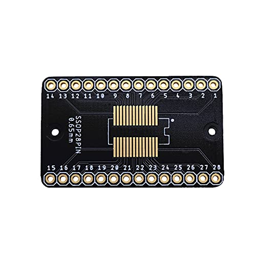 Snapklik.com : 10pcs SSOP 28pin 065MM/SOP 28pin 1.27MM To DIP Adapter ...