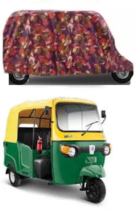 RR Brothers All Weather Water Resistant Universal Auto Rickshaw Cover ...